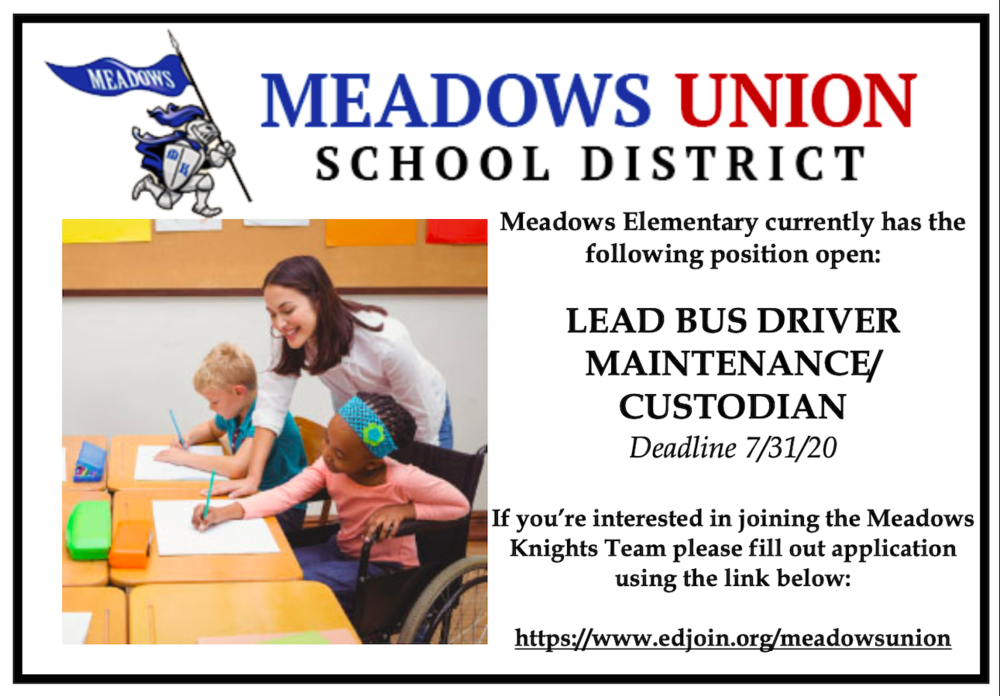 Meadows Union School District